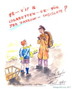 The Long March, the evacuation of Stalag Luft III, Sagan